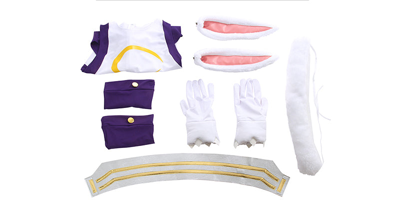 My Hero Academia Mirko Cosplay Costume Rabbit Police Officer Combat ...