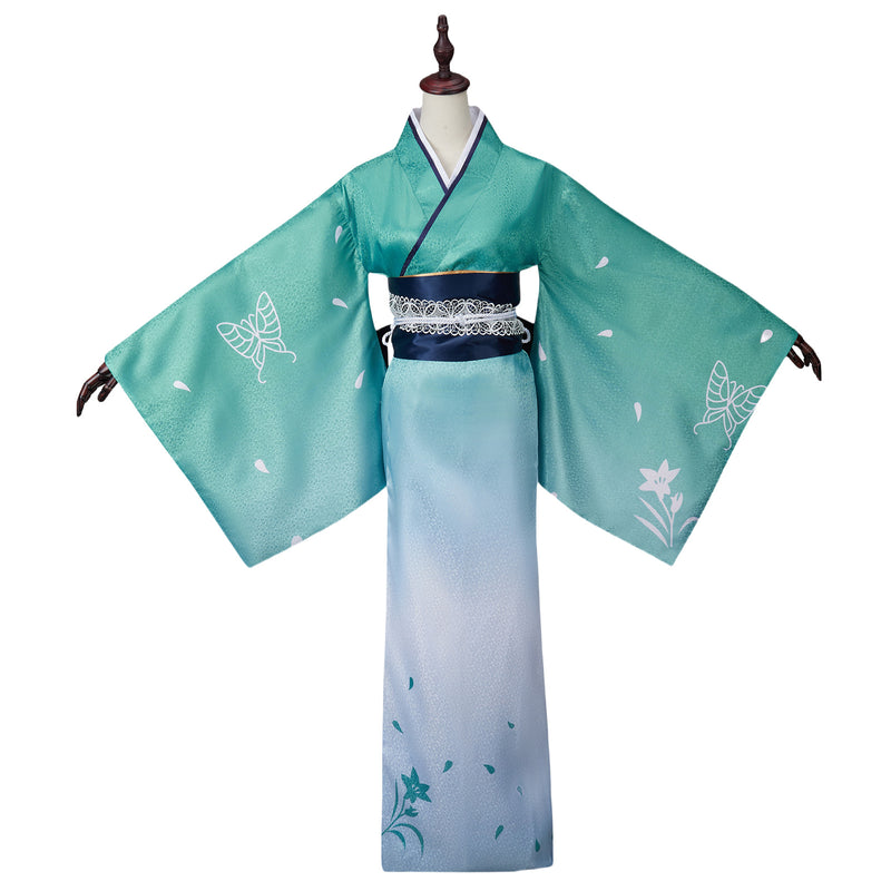 Game FGO Morgan Cosplay Costume Kimono Women's Suit Activity Uniform ...