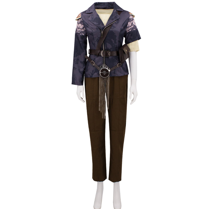 Furiosa A Mad Max Saga Furiosa Cosplay Costume Retro Jacket Battle Suit ...