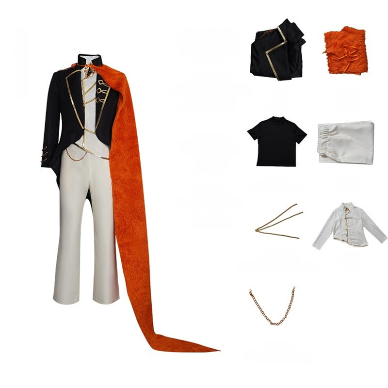 Game Limbus Company Sancho Cosplay Costume Performance Uniform Long Sh ...