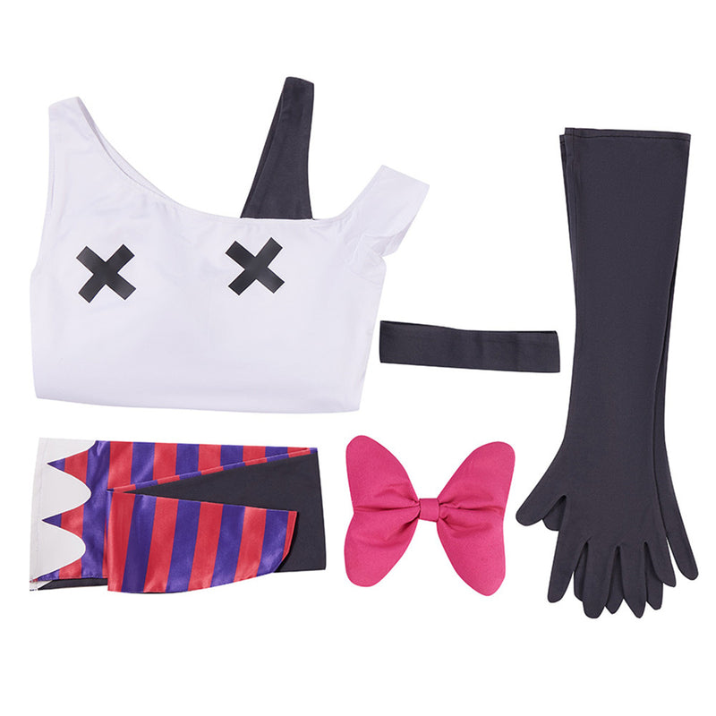 Cosplayflying -Movie Hazbin Hotel Vaggie Cosplay Costume Women Dress ...