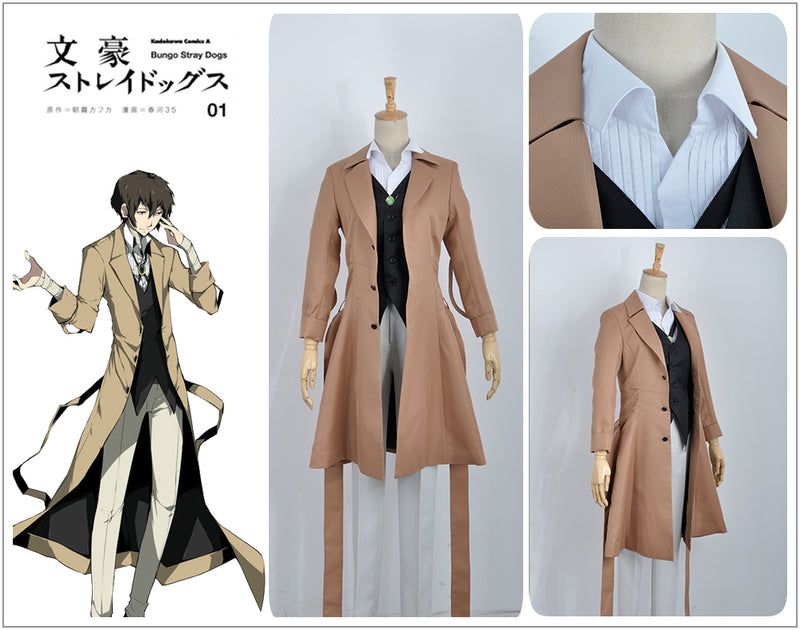 Cosplayflying - Buy Bungo Stray Dogs Armed Detective Agency Osamu Dazai ...