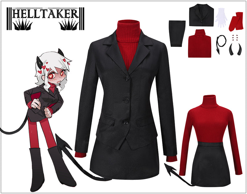 Cosplayflying - Buy Game Helltaker the Lustful Demon Modeus Cosplay ...
