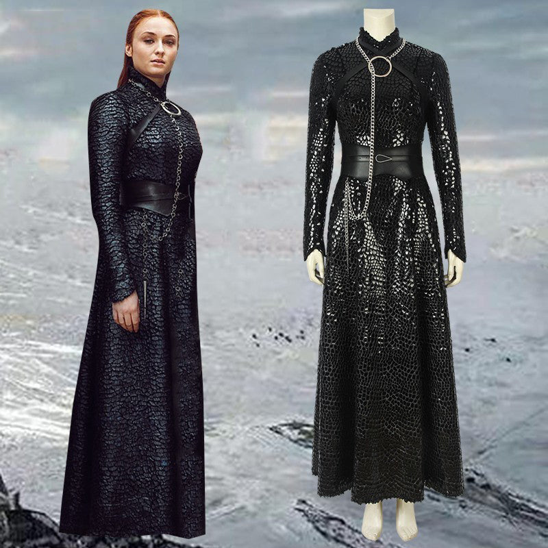 Costume Di Sansa Stark Game Of Thrones: Sansa Wears Treccia Fabric