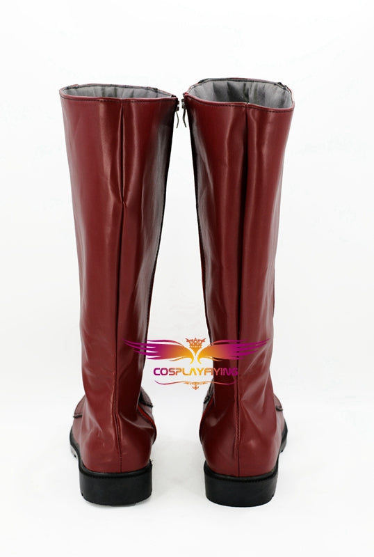 Cosplayflying - Buy The Flash Jay Garrick Cosplay Shoes Boots Custom ...